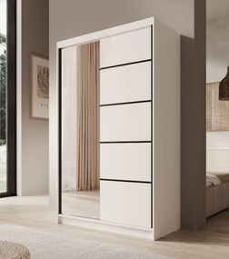 ADRK Furniture Posuvná skříň Castello 120 SW-CAS-120-WW