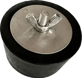 Vagnerpool Gumová černá zátka trysky - úzávěr pro zazimování  1 1/2" (4,2cm)