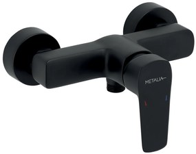 Novaservis Metalia 58, sprchová baterie bez příslušenství 150 mm, černá, 58061/1-5