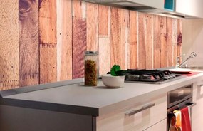 Fototapeta do kuchyně Dřevěná stěna, 180 x 60 cm / KI-180-086 / samolepicí fototapety na kuchyňskou linku DIMEX