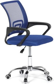 Dětská otočná židle modrá KA-L103 BLUE