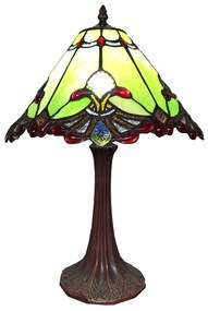 Stolní Tiffany lampa Janni - Ø 31*43 cm E27/max 1*40W