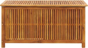 Zahradní úložný box 113 x 50 x 58 cm masivní akáciové dřevo 316678