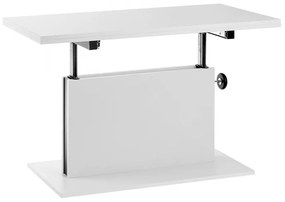 Konferenční stolek Kobali 1, Barva: bílá / bílá + černá Mirjan24 5903211132162