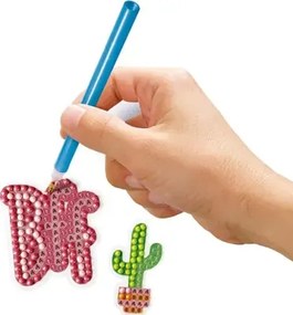 Clementoni IDEA Sparkly Creations Diamantové malování: Popový styl / o
