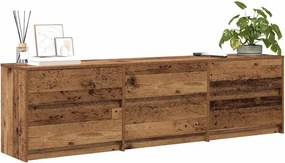 TV jednotky 180 x 34 x 50 cm Staré dřevo Kompozitní dřevo 3385628