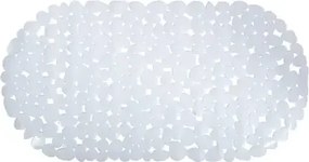MSV Protiskluzová podložka do vany GALETS bílá / PVC / 35 x 68 cm