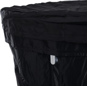 Přenosná skládací vana na otužování, černá, 290 l, HARTO