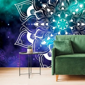 Samolepící tapeta moderní Mandala s orientálním vzorem - 375x250 cm