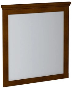 Sapho CROSS zrcadlo v dřevěném rámu 700x800mm, mahagon - CR012