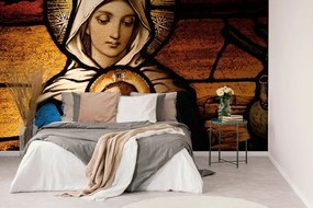 Samolepící tapeta Panna Maria s Ježíškem - 375x250 cm