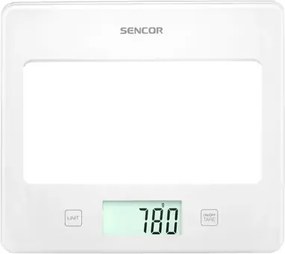SENCOR SKS 5030WH bílá / digitální kuchyňská váha / max. 5 kg / funkce