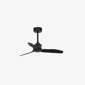 FARO 33424 JUST FAN S černá, stropní ventilátor s DC motorem 81cm - FARO