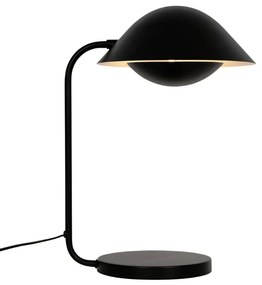 OnaDnes -20% Nordlux Černá kovová stolní lampa Freya