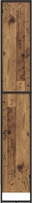 Knihovna 60 x 30 x 189,5 cm Kompozitní dřevo Staré dřevo 3403002