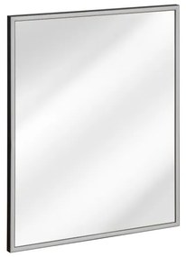 COMAD Koupelnové zrcadlo - ALICE 80, 65 x 80 cm, černá, LED osvětlení