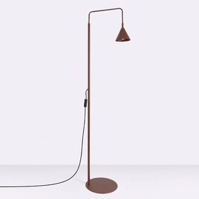 Sollux Lighting Stojací lampa NOX hnědá