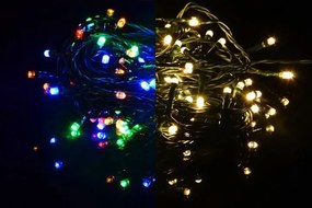 Nexos  41707 Vánoční světelný řetěz 300 LED - 9 blikajících funkcí - 29,9 m