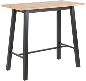 OnaDnes -20% Scandi Přírodní dubový barový stůl Rachel 117x58 cm