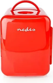 Nedis KAFR120CRD červená / Přenosná lednička / 4 l / 12 V DC / 100 - 2