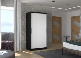 ADRK Furniture Posuvná skříň ASTEN 100 ADRK-SW-AST-BW-100