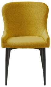Žlutá jídelní židle Ontario – Unique Furniture