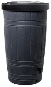 Sud na dešťovou vodu, 265 l, černá