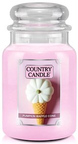 Country Candle Vonná Svíčka Pumpkin Waffle Cone, 652 g