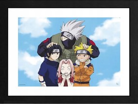 Naruto Framed Print Photo Team 7 (30X40)