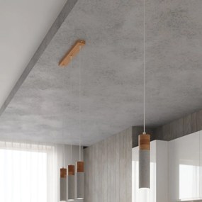 Sollux Lighting Závěsné svítidlo ZANE 1 šedé