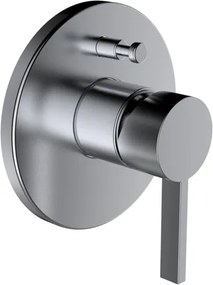 Laufen Kartell vanová baterie bez podomítkového tělesa kartáčovaná nerez H3213360900101