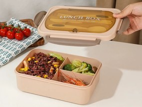Verk Group Lunchbox snídaňový box na snídani oběd s přihrádkami příbory