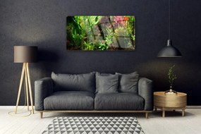 akrylový obraz Rostlina Květiny Příroda 100x50 cm