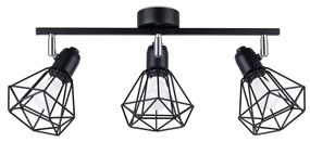 Sollux Lighting Stropní svítidlo ARTEMIS 3 Černá