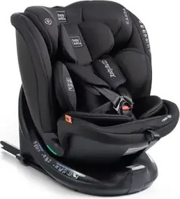 BabyAuto KANDA iFIX i-Size 360, 40-150 autosedačka, JET BLACK