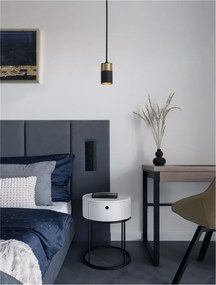 Moderní lustr Pogno B 56 černé