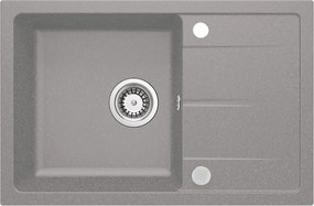 Deante Granite sink, 1-bowl with drainer