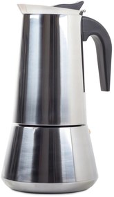 Moka konvička verk 07045 moka konvice 12–600 ml, stříbrná