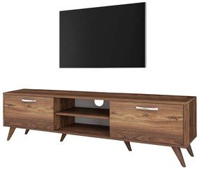 Designový TV stolek Einya 180 cm vzor ořech