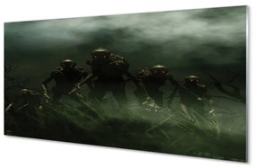 akrylový obraz Zombie mraky 120x60 cm