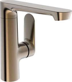 Hansa Genesis - Umyvadlová baterie s výpustí Push-Open, broušený bronz 3754226381