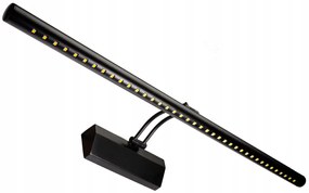 Nástěnné svítidlo LED do koupelny - 55 cm - 7W černé