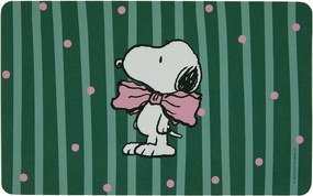 PEANUTS Snídaňové prkénko Snoopy s motýlkem - zelená