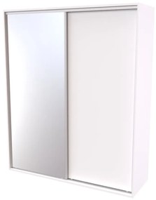 Nábytek Mikulík Skříň FLEXI 2 - 2x zrcadlo ROZMĚR: (š/v/h) 220 x 240 x 65 cm