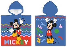 Carbotex dětské pončo Veselý Mickey Mouse 50x115 cm