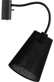 NOWODVORSKI Nástěnné bodové osvětlení s vypínačem FLEX SHADE, černé, E27, 1x60W 9758