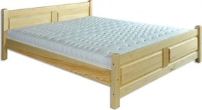 Casarredo - Komfort nábytek Masivní postel KL-115, 120x200, borovice, výběr moření | barva: bez moření borovice