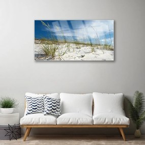 Obraz na skle Pláž Krajina 140x70 cm