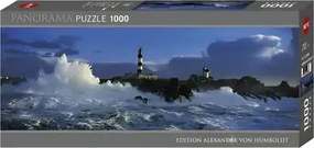 HEYE Panoramatické puzzle Maják Le Créac'h, Bretaň, Francie / 1000 díl