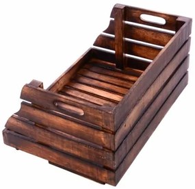 DIVERO Vintage 60225 Stohovatelná dřevěná bedýnka